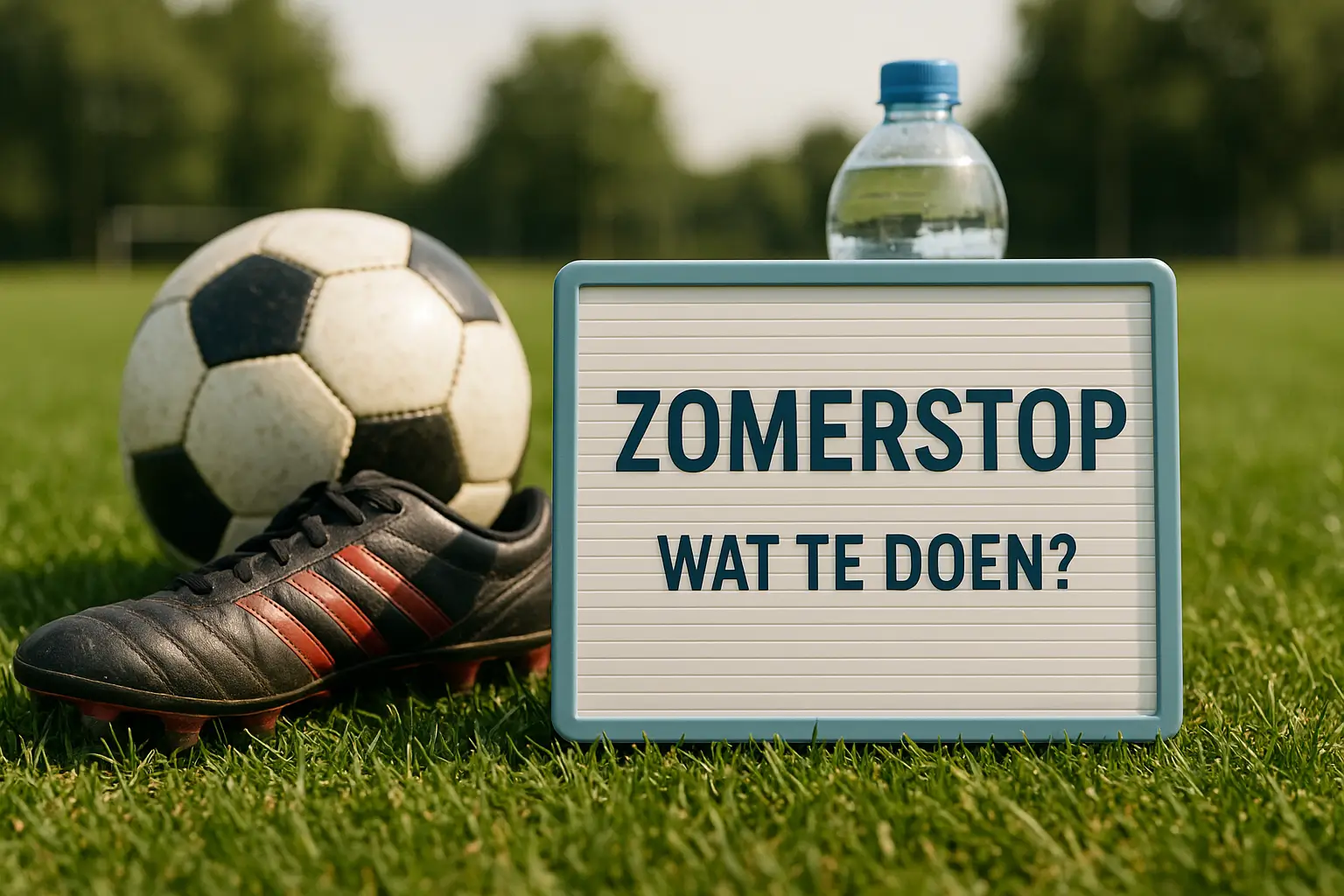 Wat te doen tijdens de zomerstop bij voetbal? | Jonkers Sportprijzen